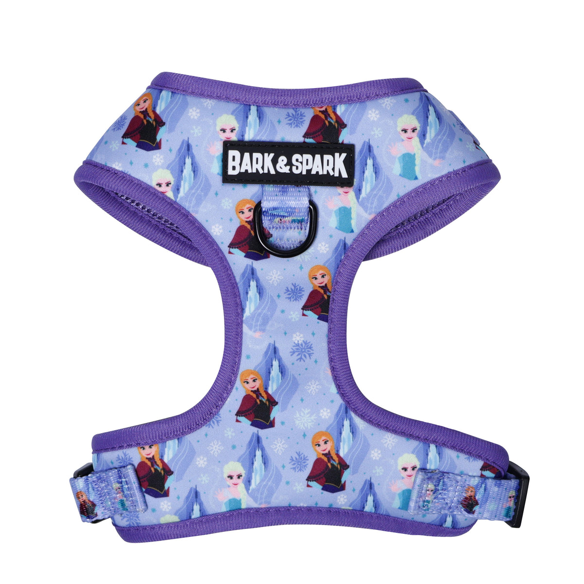 Official Disney Frozen (Snow Sisters) Adjustable Dog Harness – Bark and ...